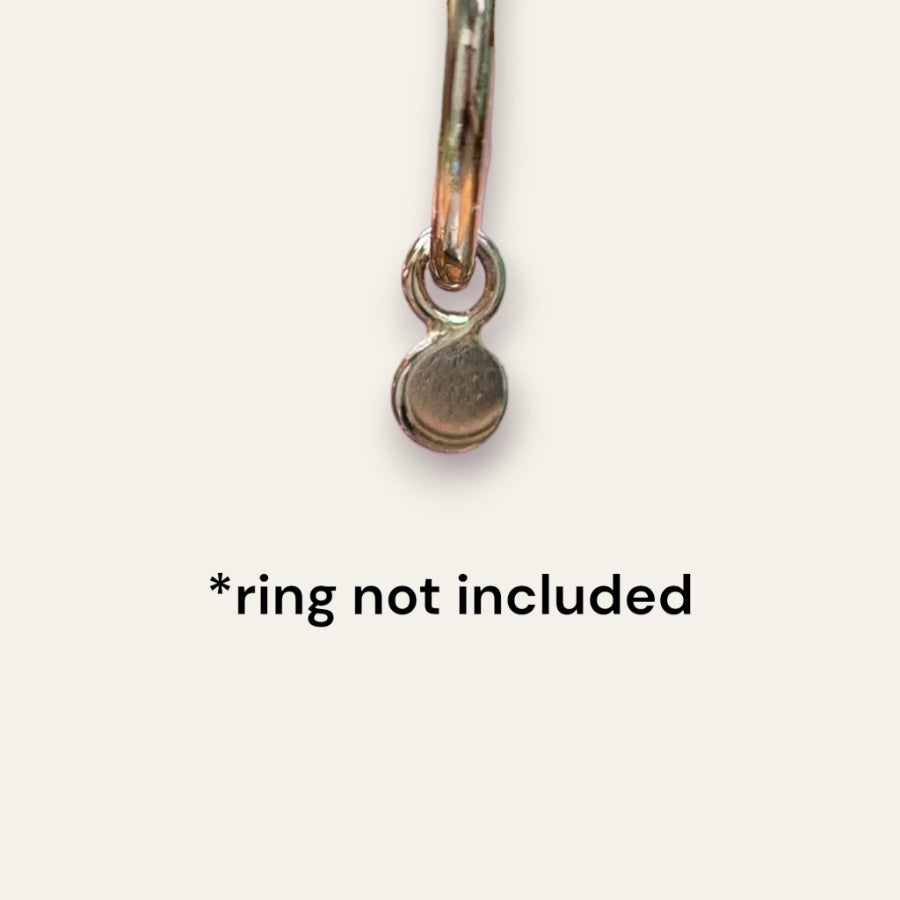 Simple Dot Slip On | Golden Crystal Body Piercing